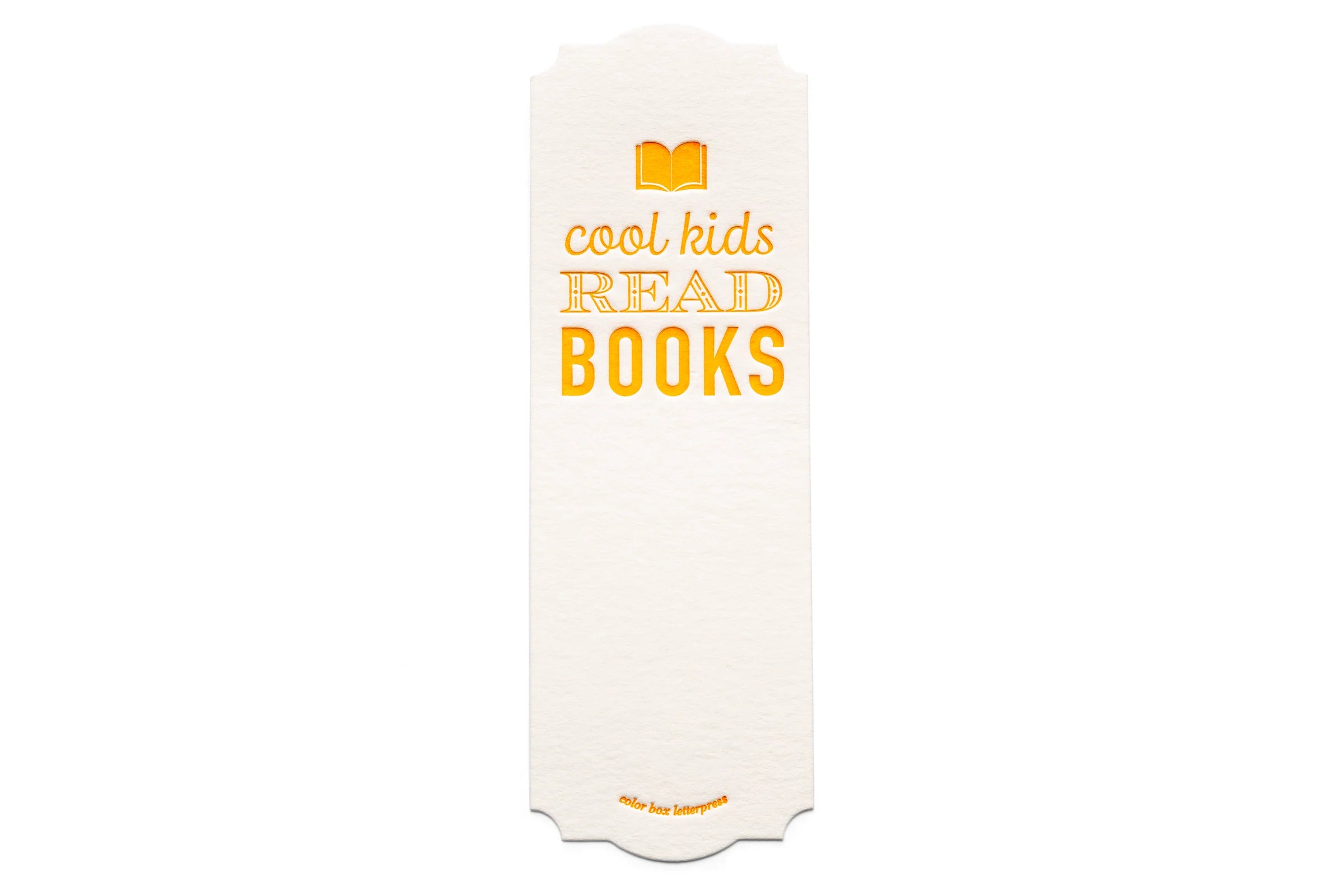 Letterpress Cool Kids Bookmark – Jojo Mommy