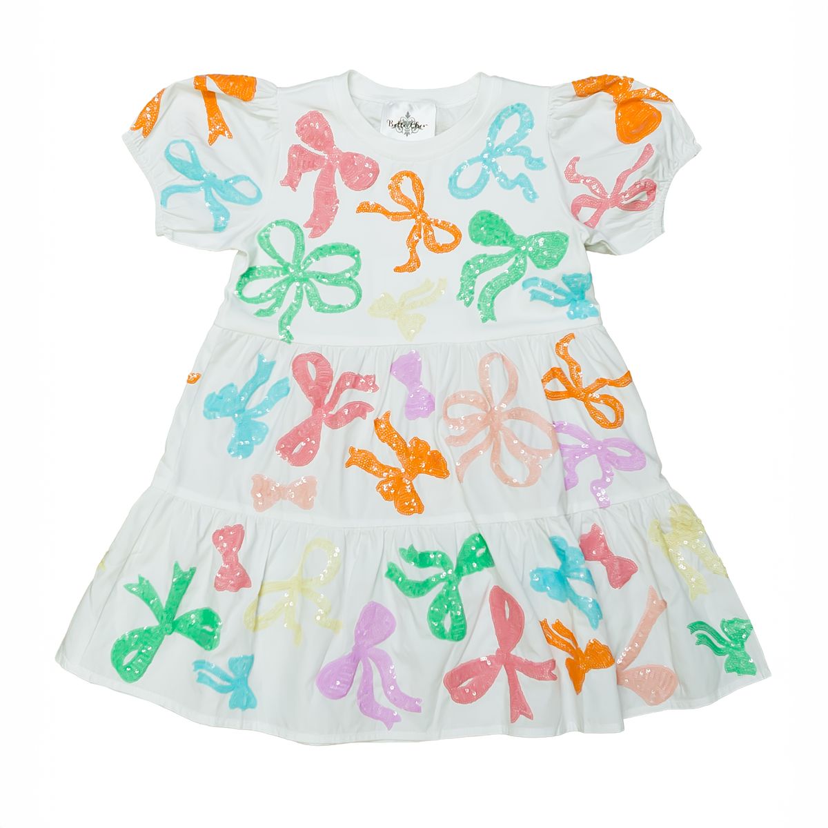 Belle Cher All Over Bows Dress – Jojo Mommy