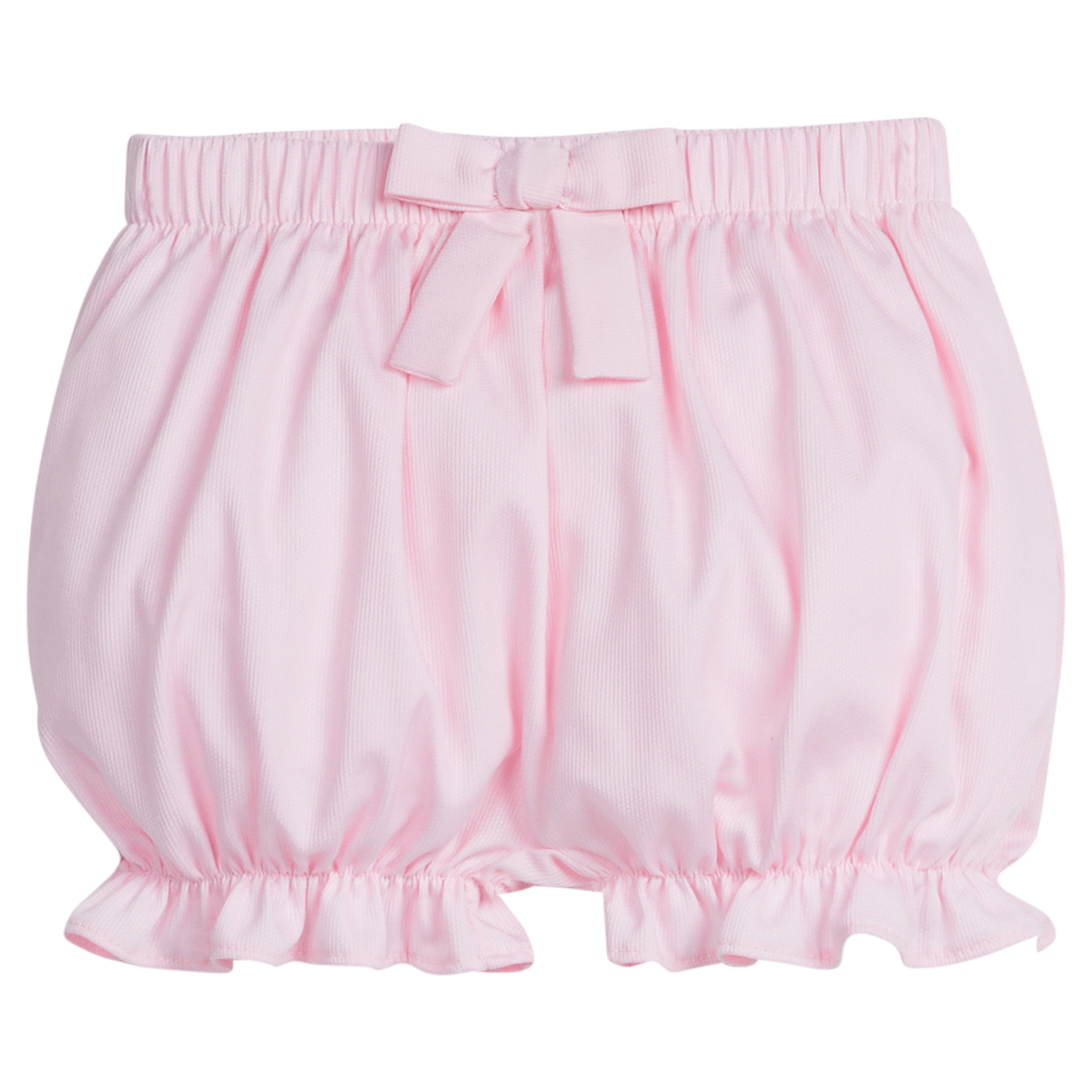 Little English Bow Bloomer - Light Pink Pique – Jojo Mommy
