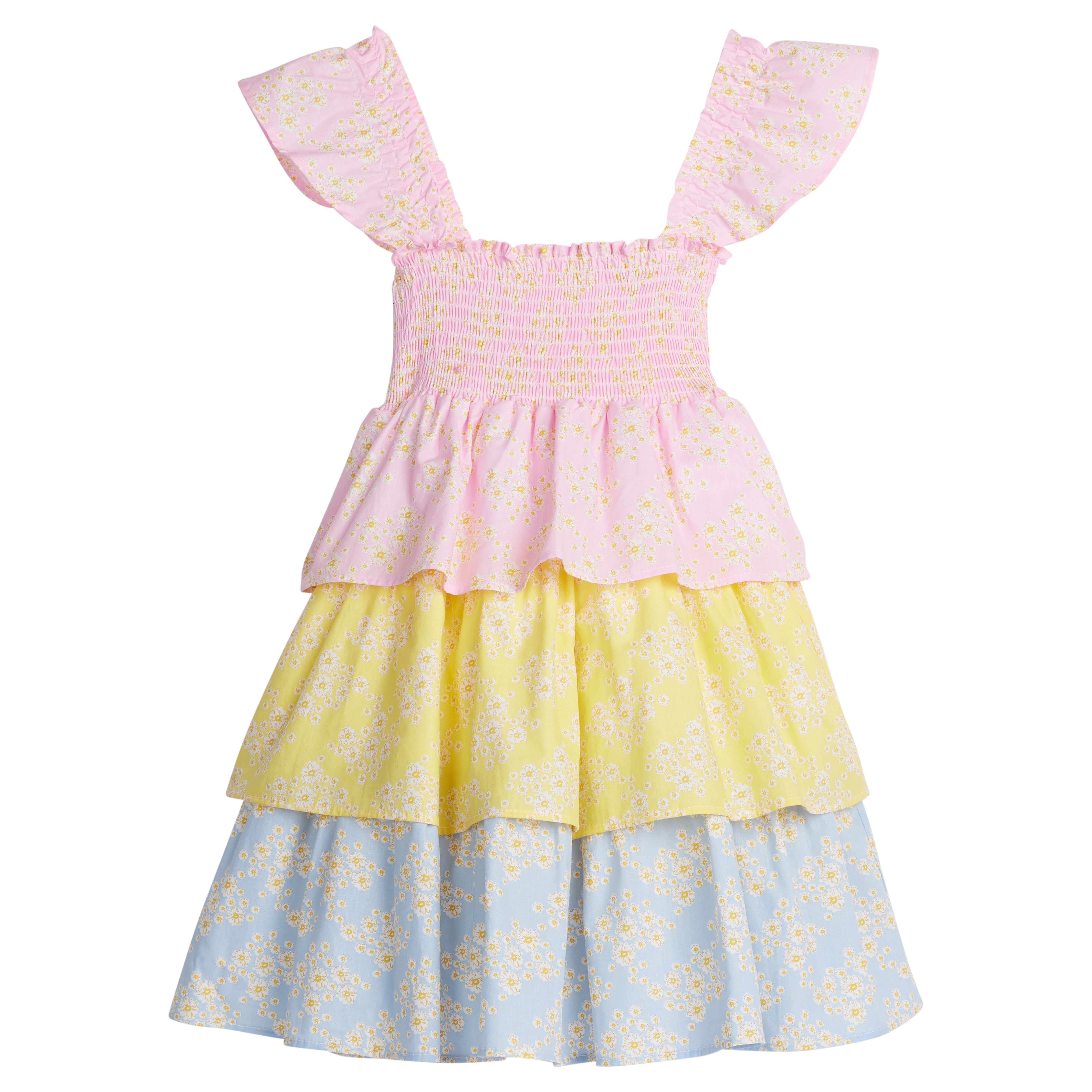 BISBY LeeLee Dress- Mixed Ditsy Floral – Jojo Mommy
