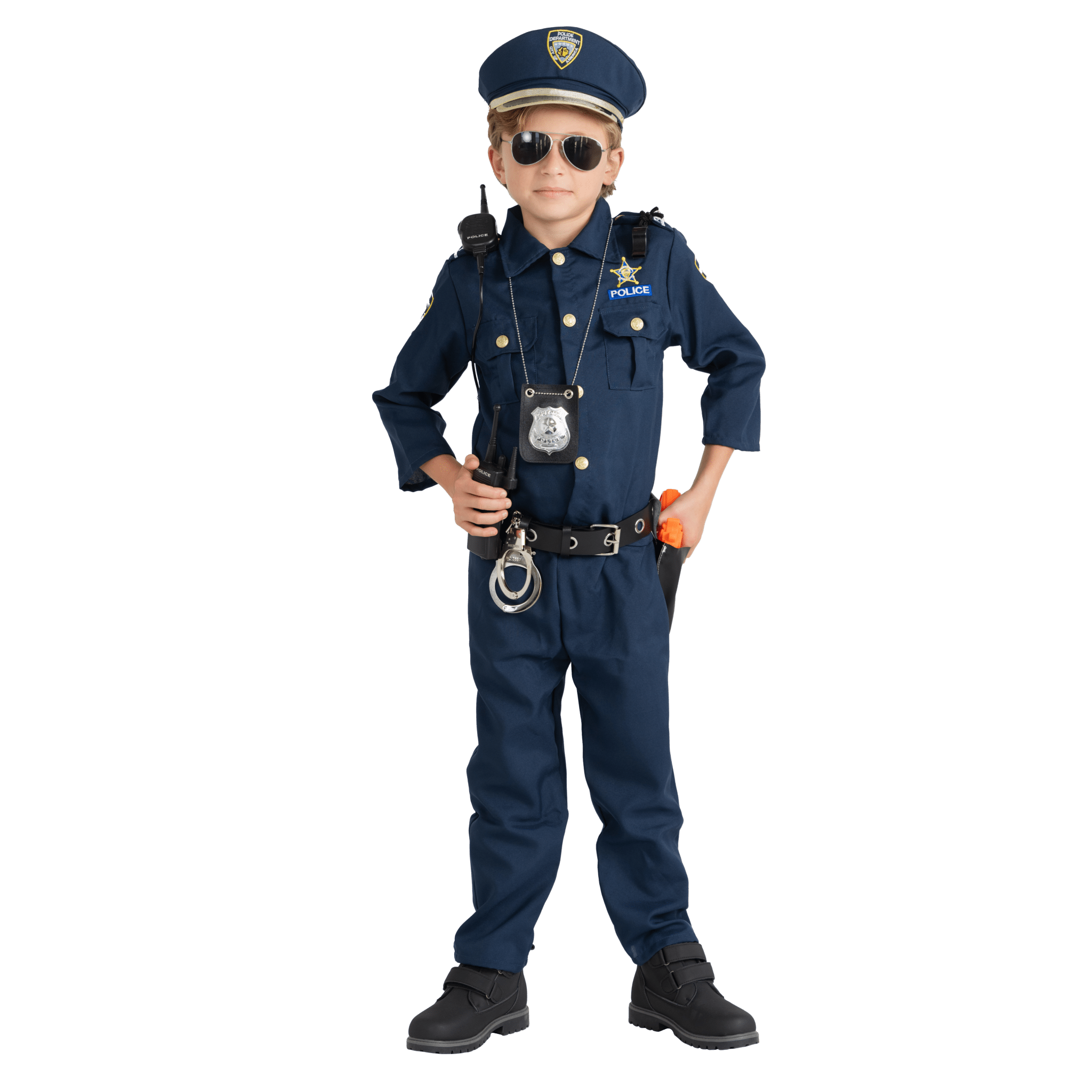 Dress Up America Police Officer Costume Set - Kids – Jojo Mommy