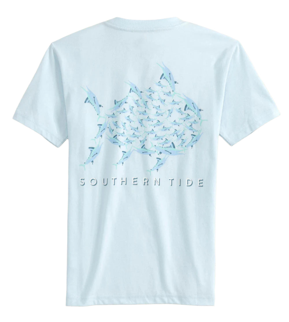 Southern Tide Sailfish Swim Skipjack Tee- Dewdrop Blue – Jojo Mommy
