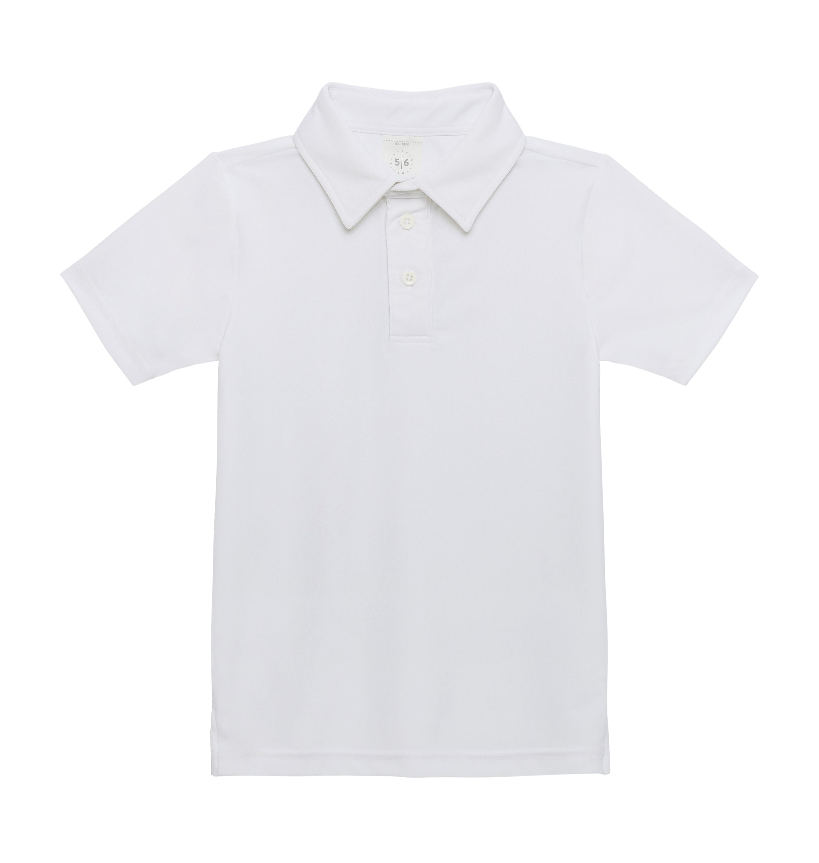 Courtside Kids White Polo Shirt – Jojo Mommy
