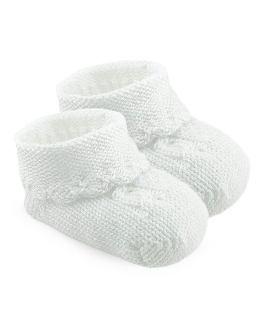 Jefferies Socks Cable Knit Baby Booties – Jojo Mommy