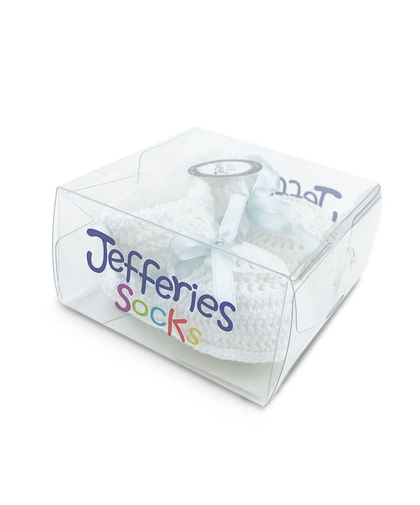 Jefferies Socks Hand Crochet Ribbon Baby Booties – Jojo Mommy